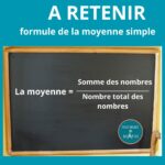 Comment calculer une moyenne simple